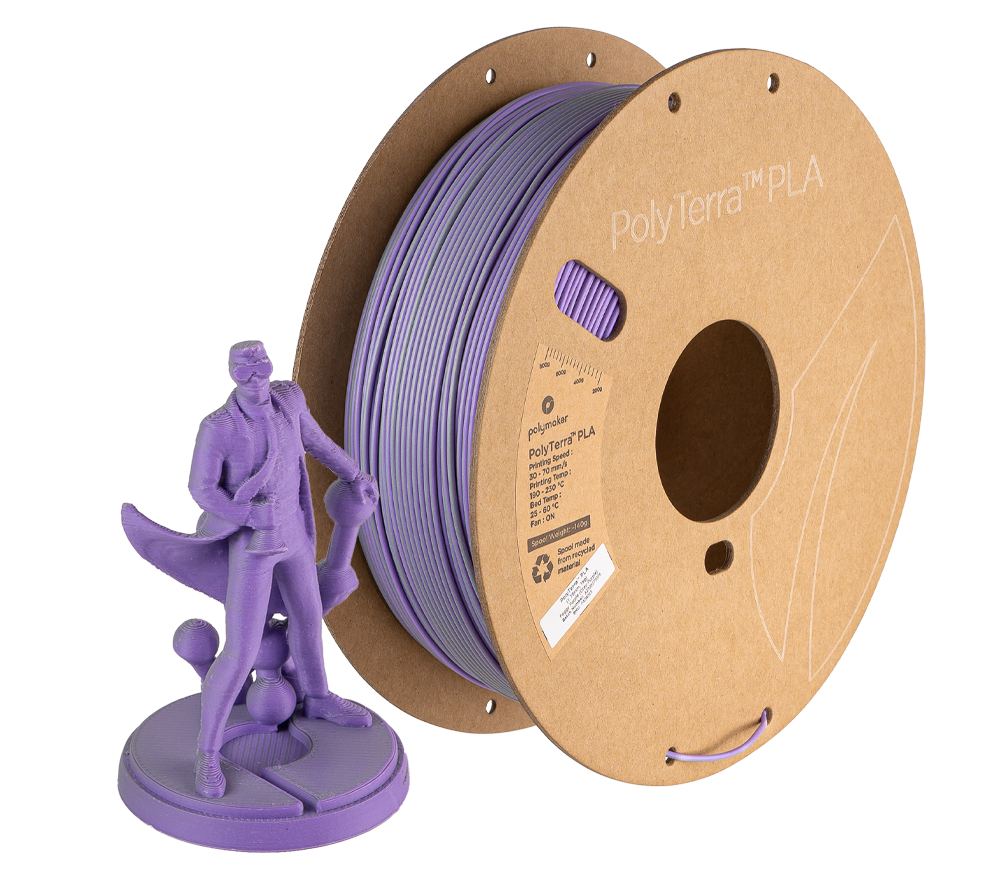 Polymaker PolyTerra Dual Matte PLA Filament 1kg 1.75mm – Phaser FPV