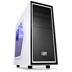 DeepCool Tesseract SW Mid-Tower Case - White [PC] – Phaser FPV